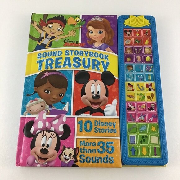 Toys | Disney Junior Play A Sound Hardcover Book Sound Storybook ...